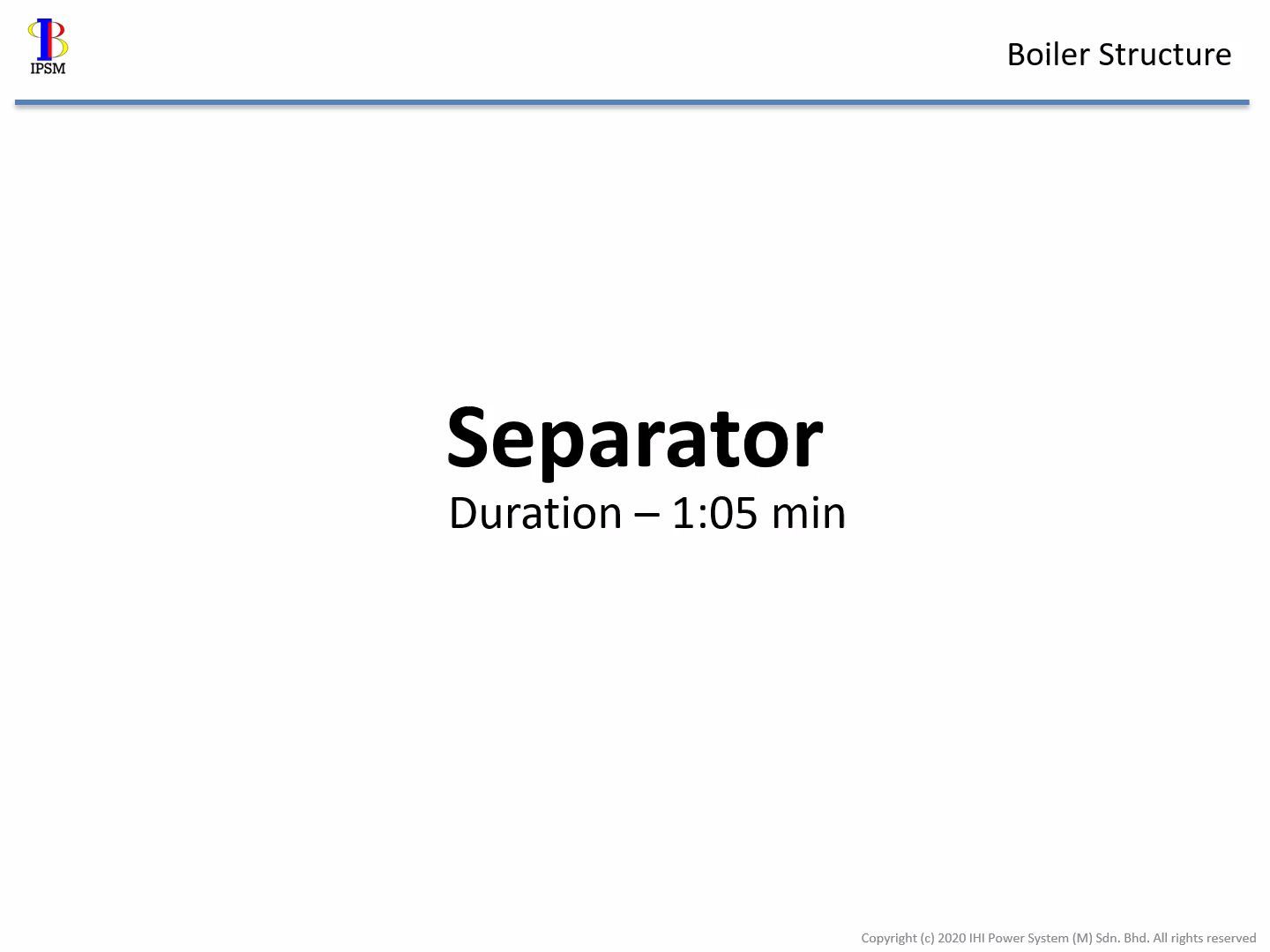 separator – IHI POWER SYSTEM (M) SDN BHD